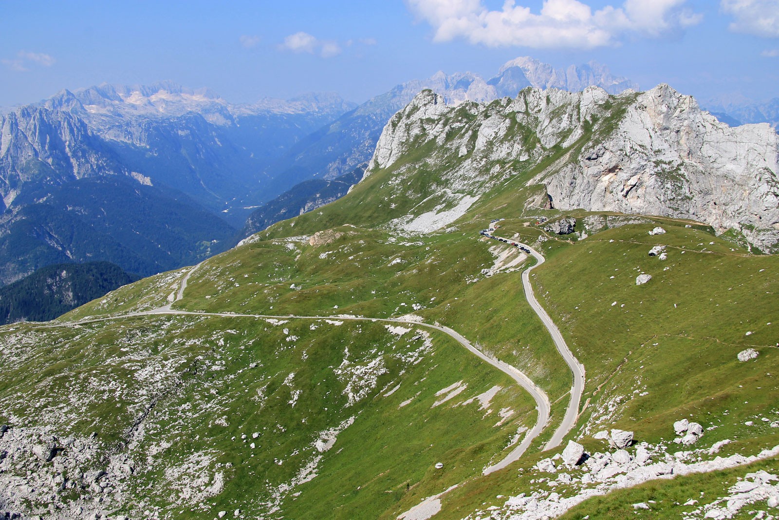 Naar de top van de Mangart - Hiken is tof!